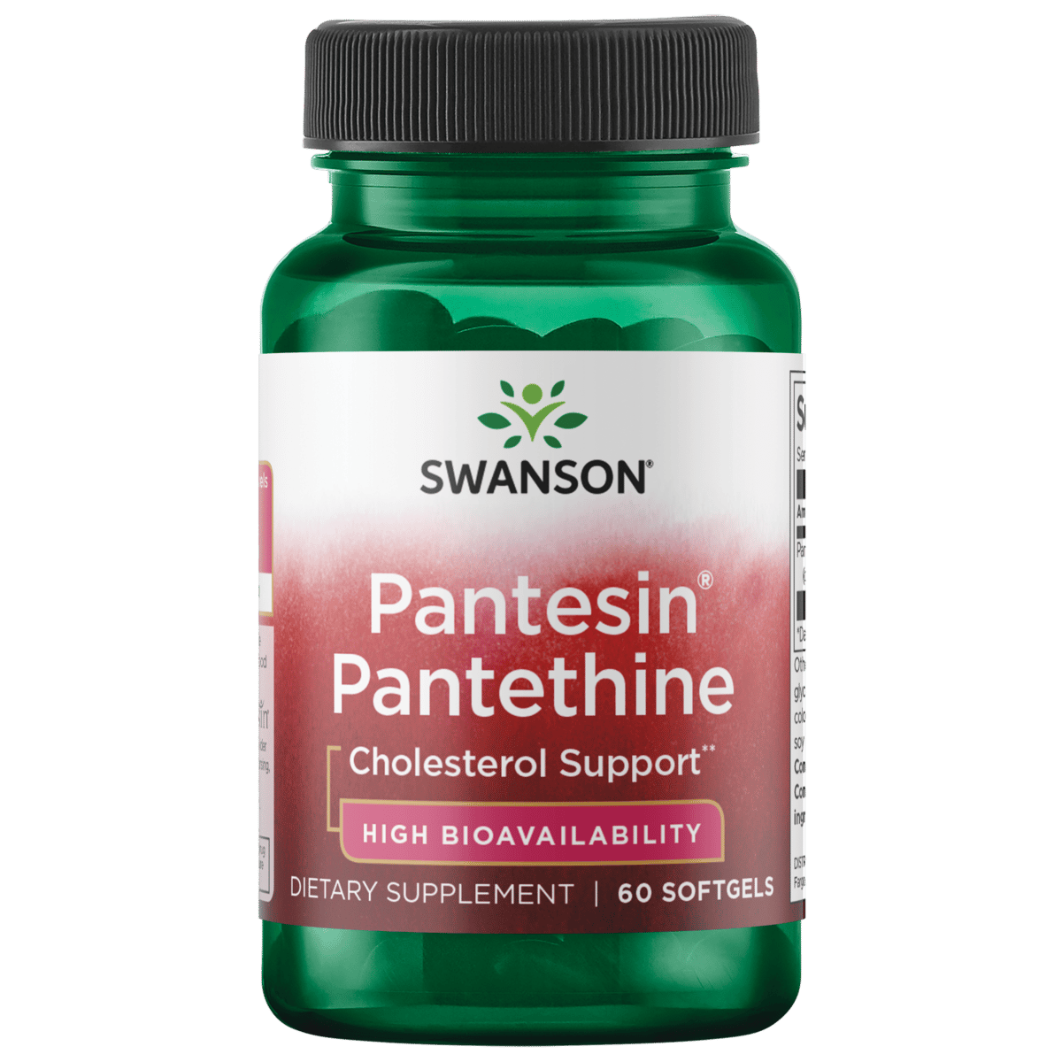 Swanson Pantesin Pantethine 300 mg 60 Softgels - Walmart.com