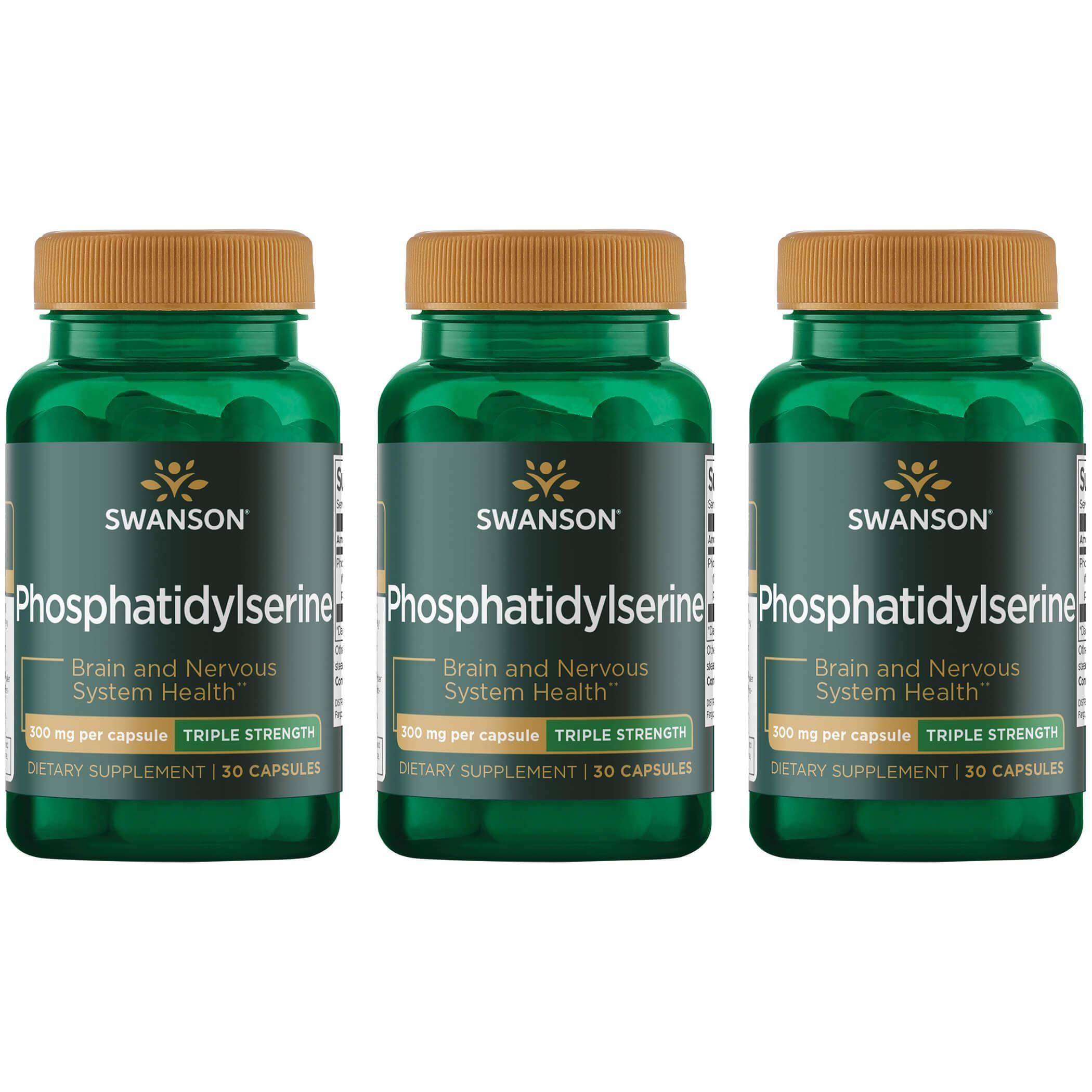 Swanson Phosphatidylserine Memory Brain and Cognitive Health Support ...