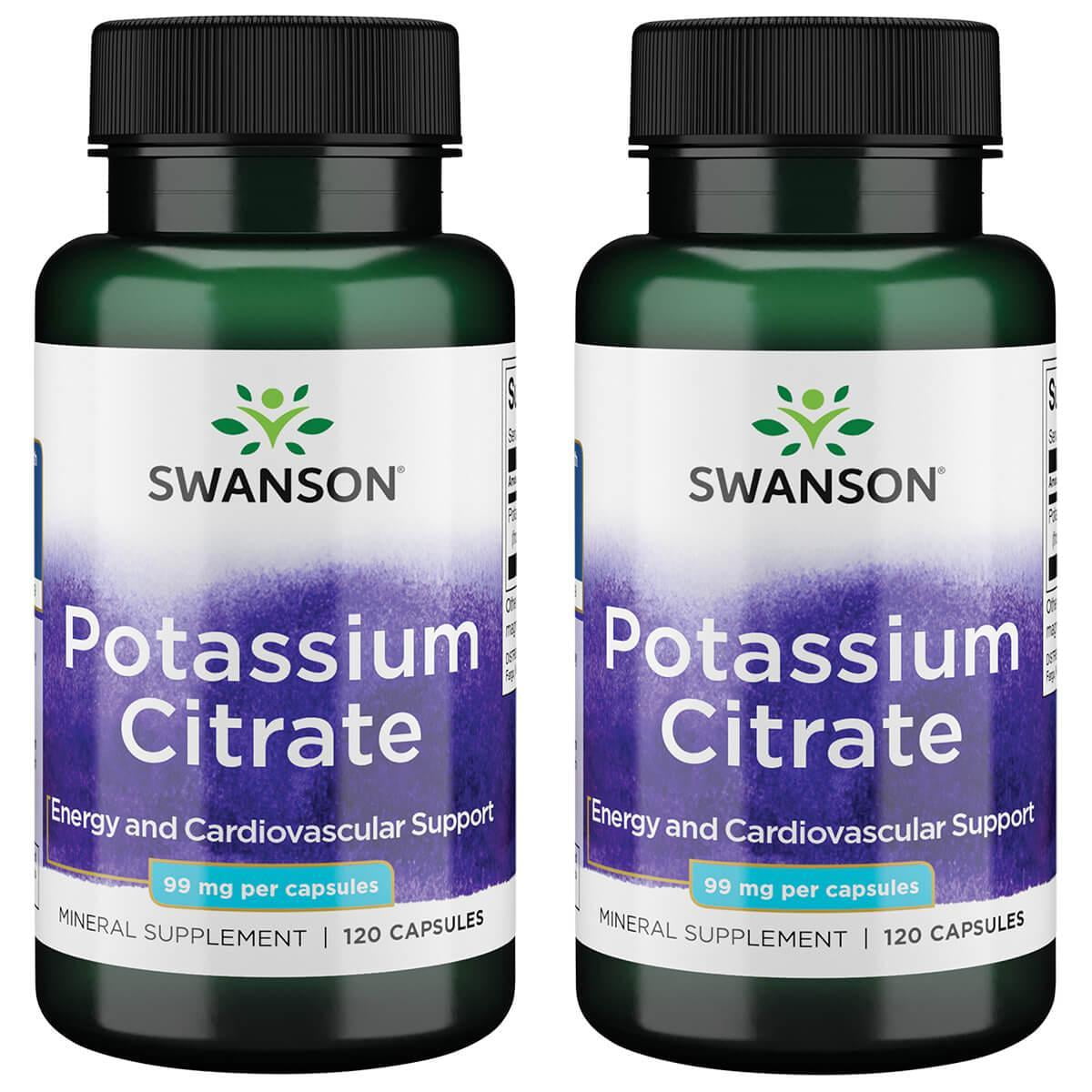Swanson Potassium Citrate - Mineral Supplement Promoting Heart Health ...