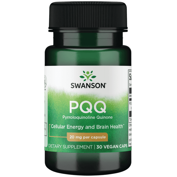 Swanson Pqq Pyrroloquinoline Quinone 20 mg 30 Veggie Capsules - Walmart Business Supplies