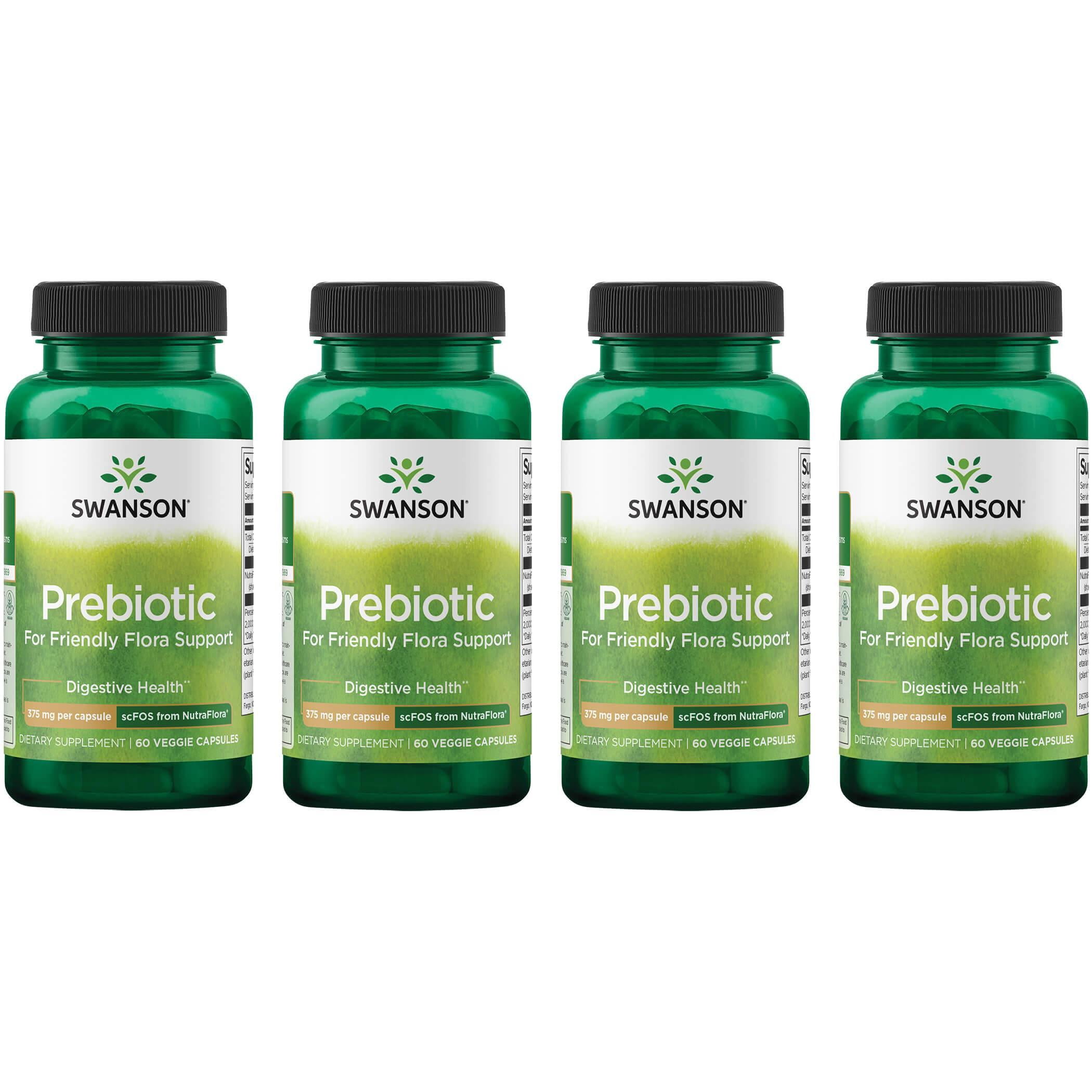 Swanson Prebiotic for Friendly Flora Support - scfos fromnutraflora 4 ...