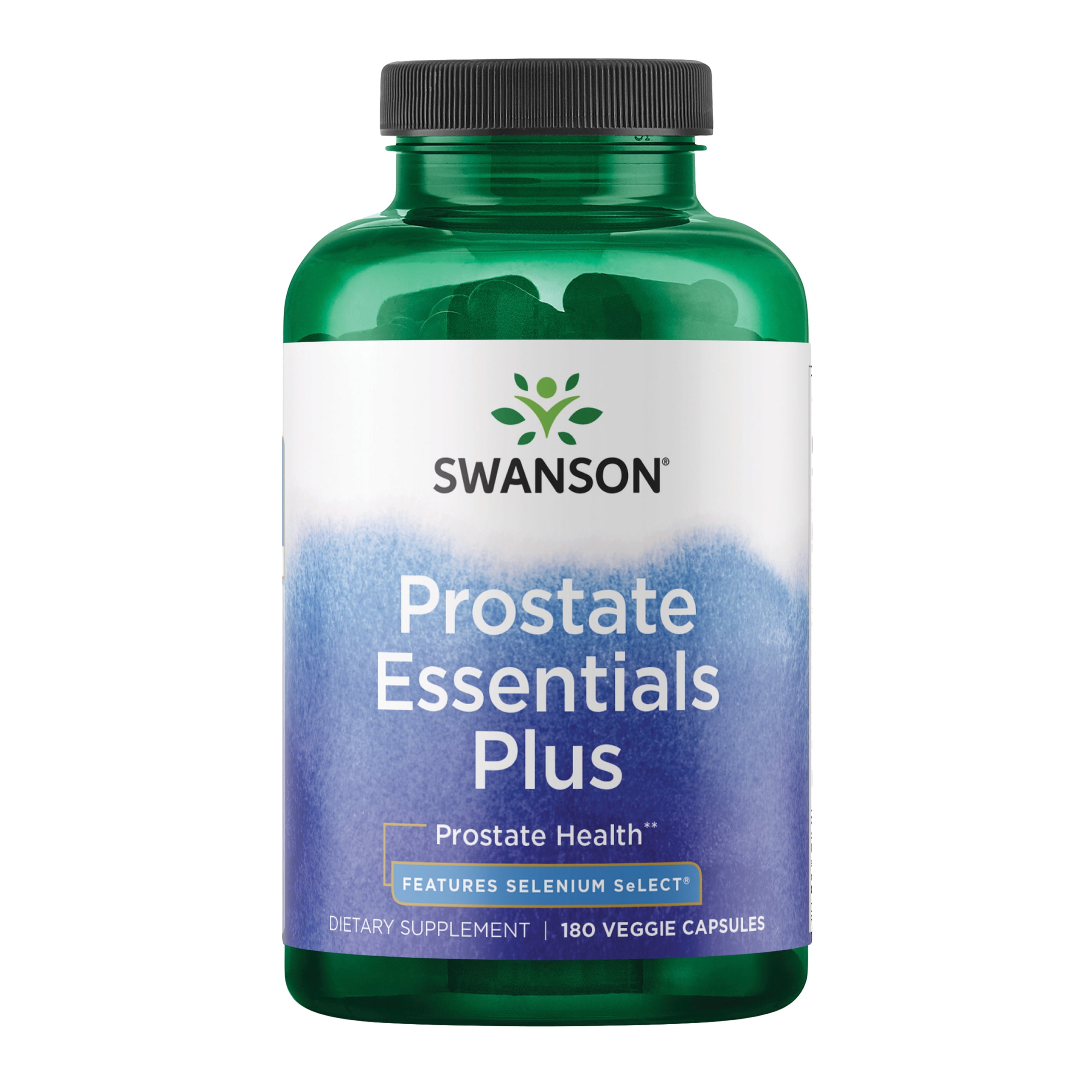 Swanson Prostate Essentials Plus - Features Selenium Select 180 Veggie Capsules - Walmart.com