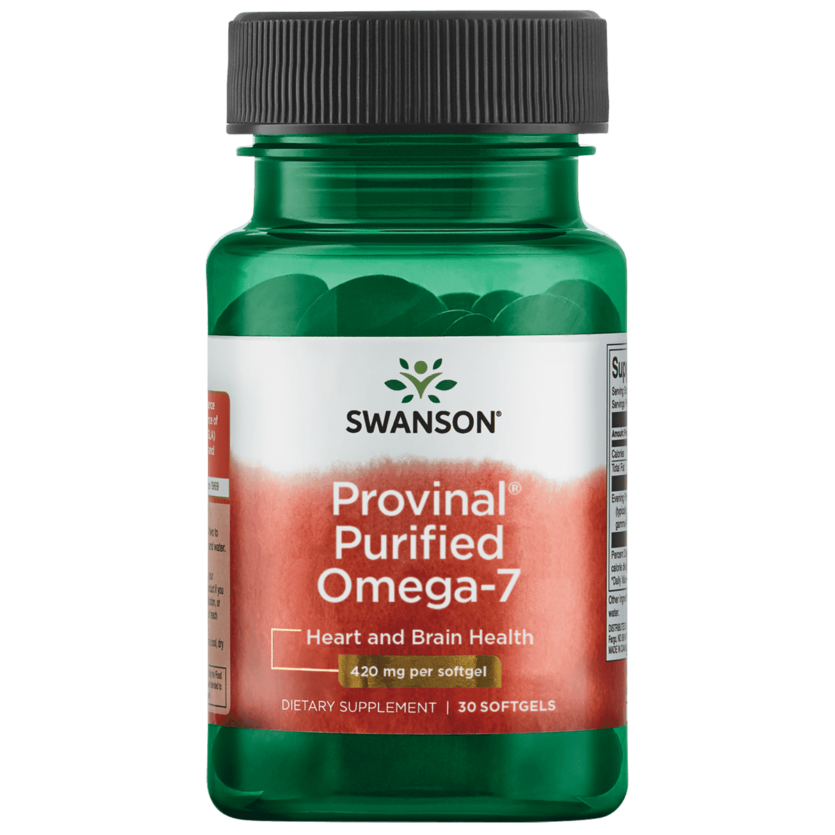 Swanson Provinal Purified Omega-7 420 mg 30 Softgels - Walmart.com