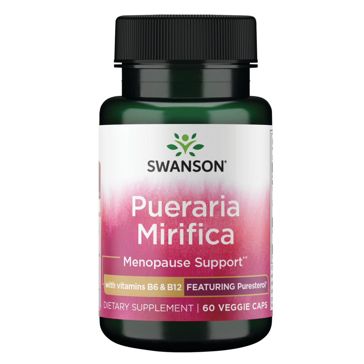 Swanson Pueraria Mirifica with B6 and B12 60 Veggie Capsules - Walmart.com