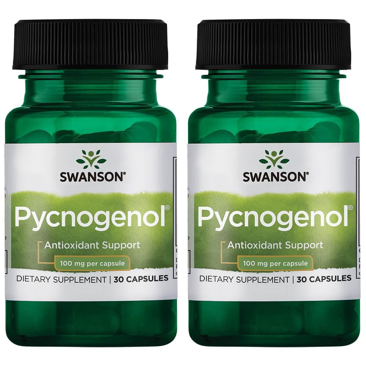Swanson Pycnogenol 100 mg 30 Caps 2 Pack - Walmart.com