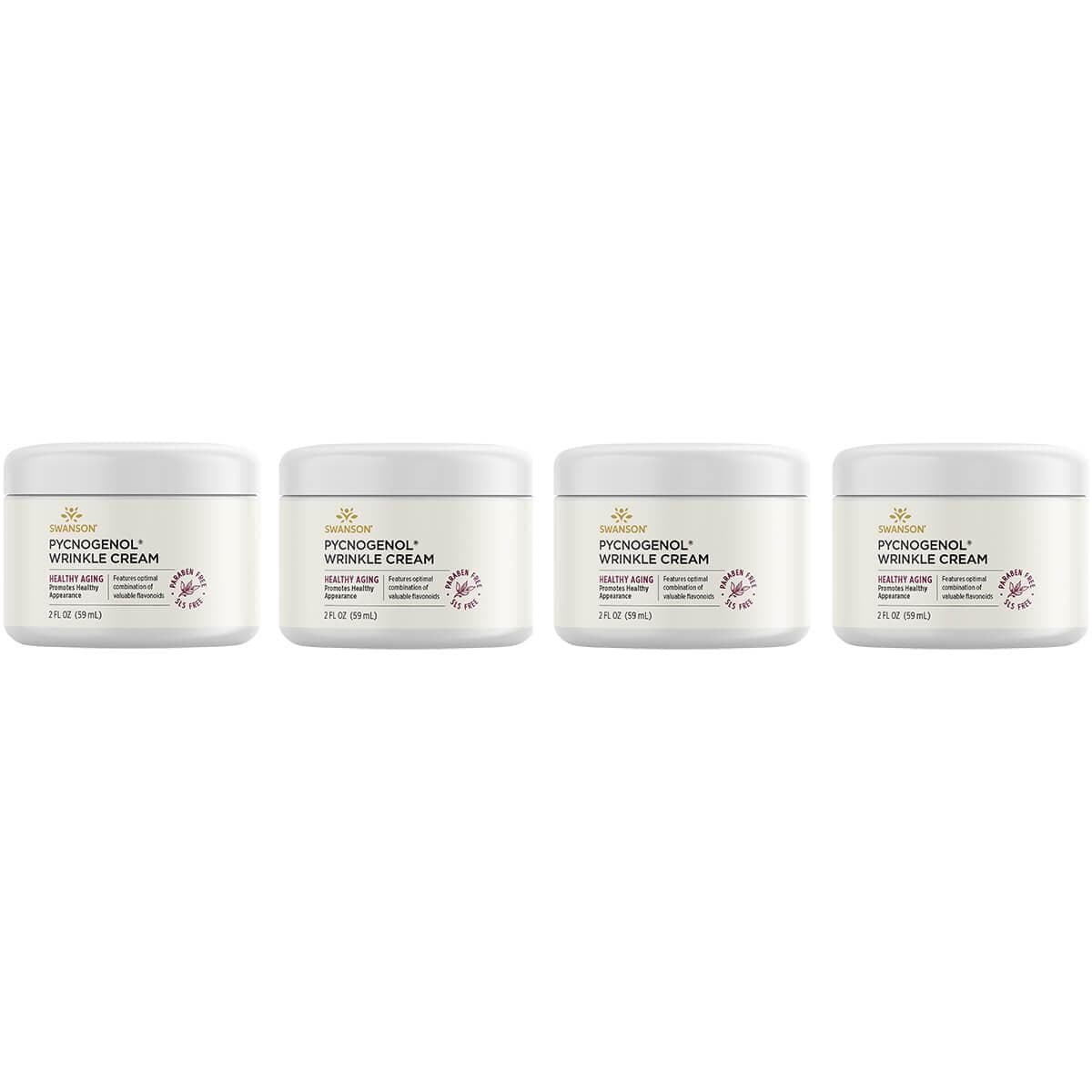 Swanson Pycnogenol Wrinkle Cream 2 fl oz Cream 4 Pack - Walmart.com