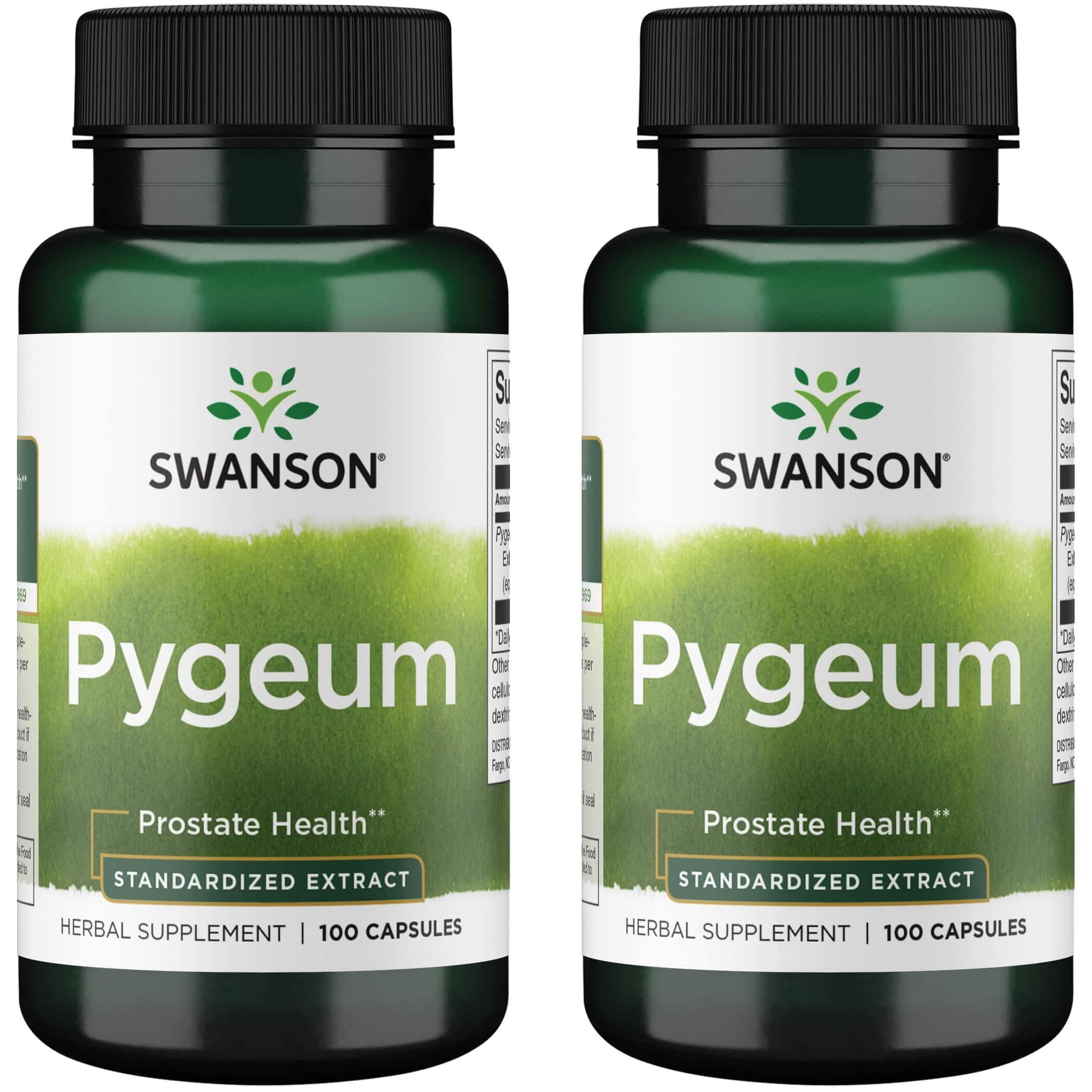 Swanson Pygeum - Herbal Supplement Promoting Male Prostate Health ...
