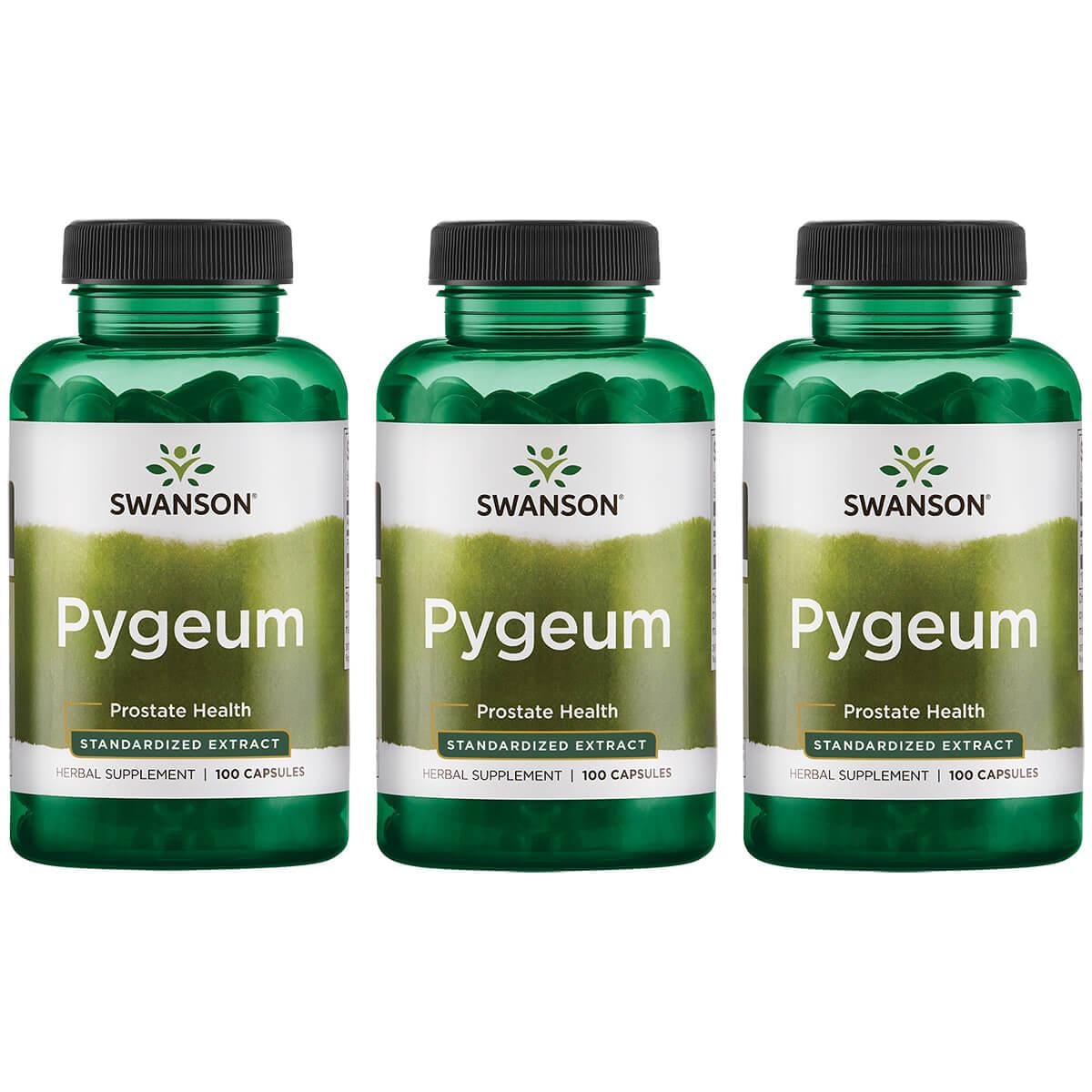 Swanson Pygeum - Standardized Extract 125 mg 100 Caps 3 Pack - Walmart.com