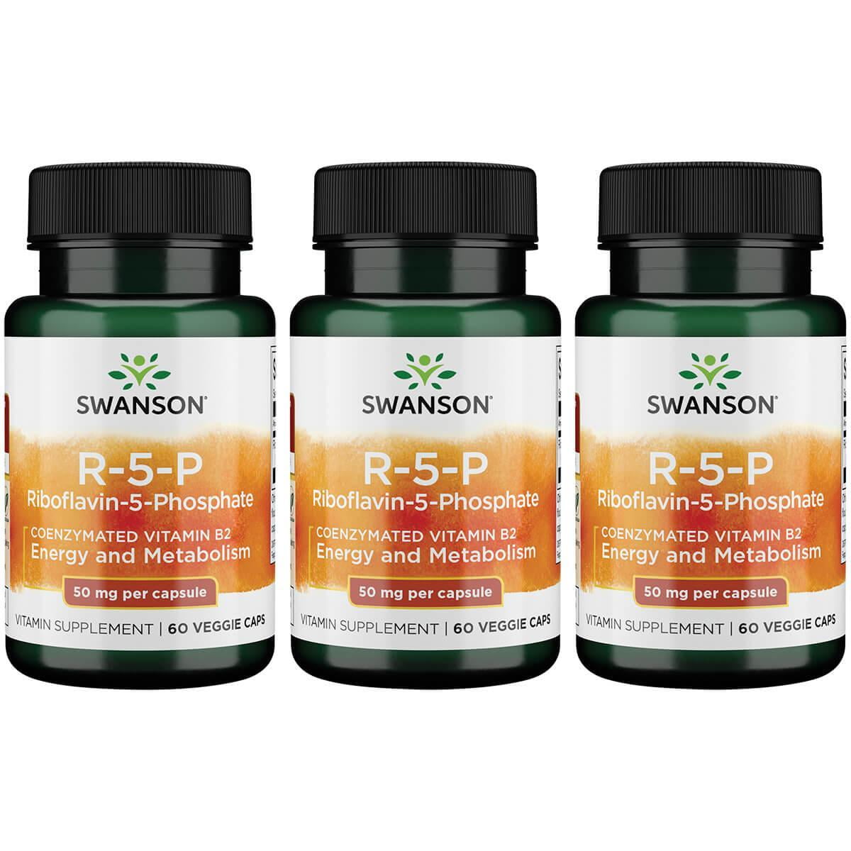 Swanson R-5-P (Riboflavin-5-Phosphate) - Vitamin B2 Supplement ...