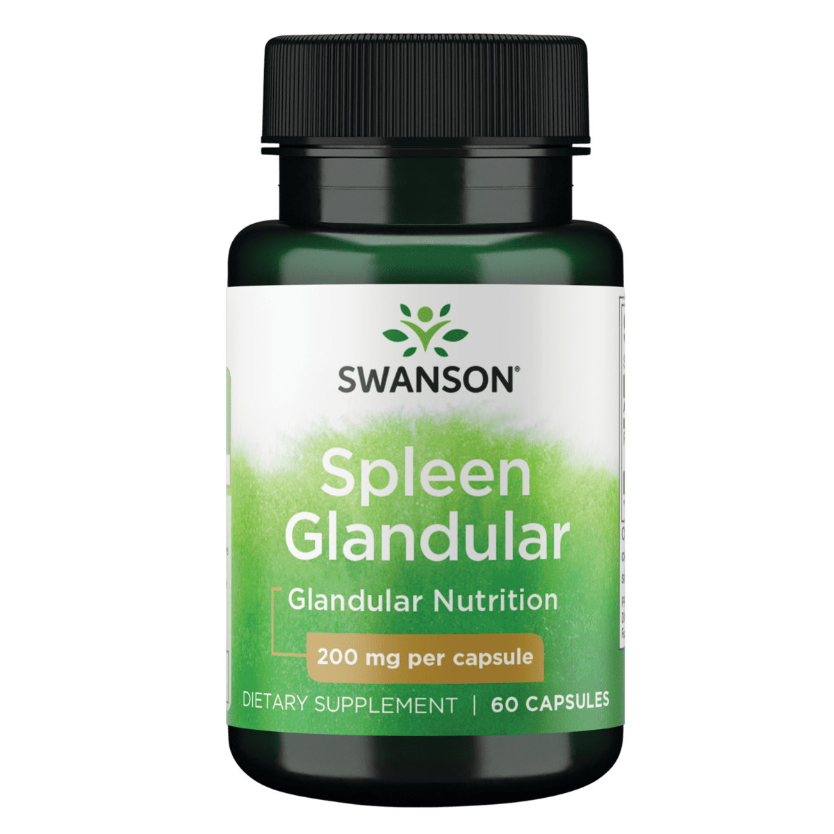Swanson Raw Spleen Glandular 200 mg 60 Capsules - Walmart.com