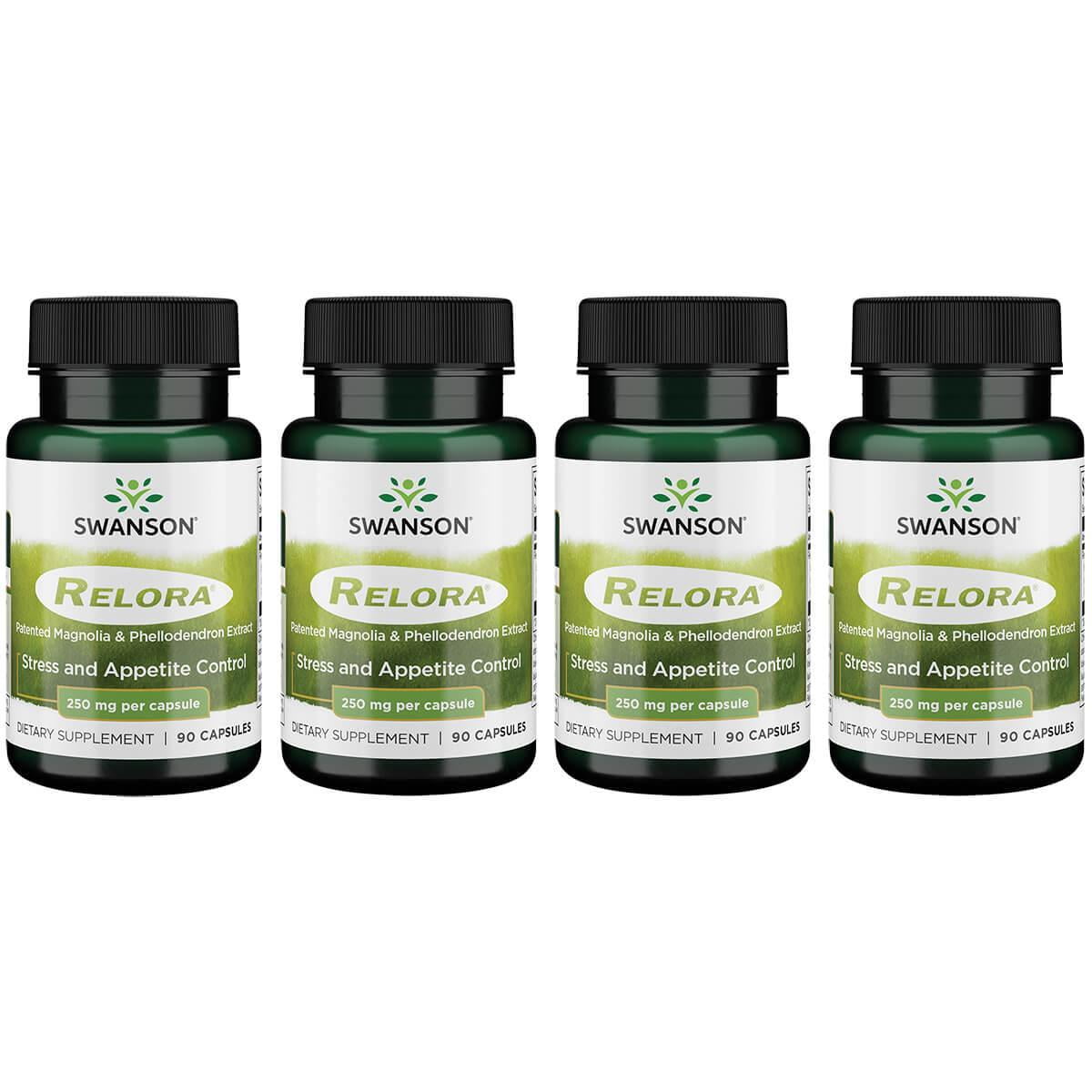 Swanson Relora - Patented Magnolia & Phellodendron Extract 250 mg 90 ...