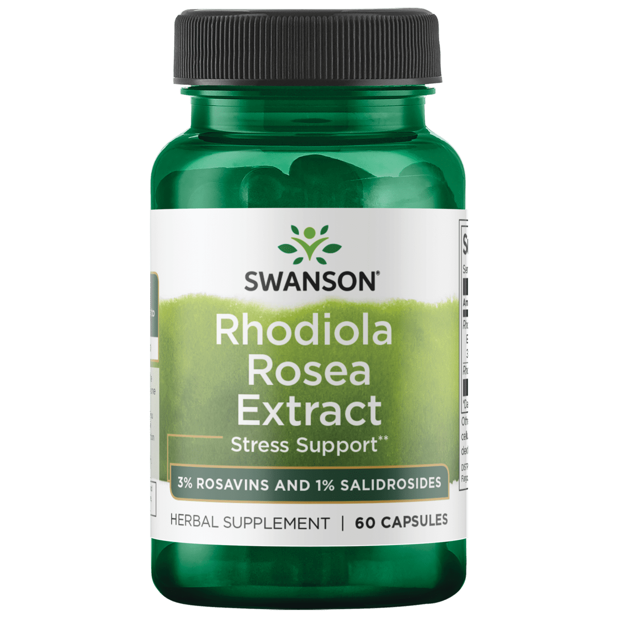 Swanson Rhodiola Rosea Extract 60 Capsules - Walmart.com