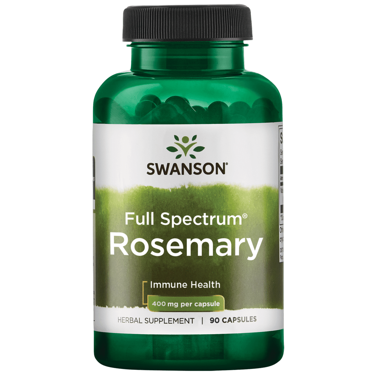Swanson Rosemary 400 mg 90 Capsules - Powerful Antioxidant, Protects ...