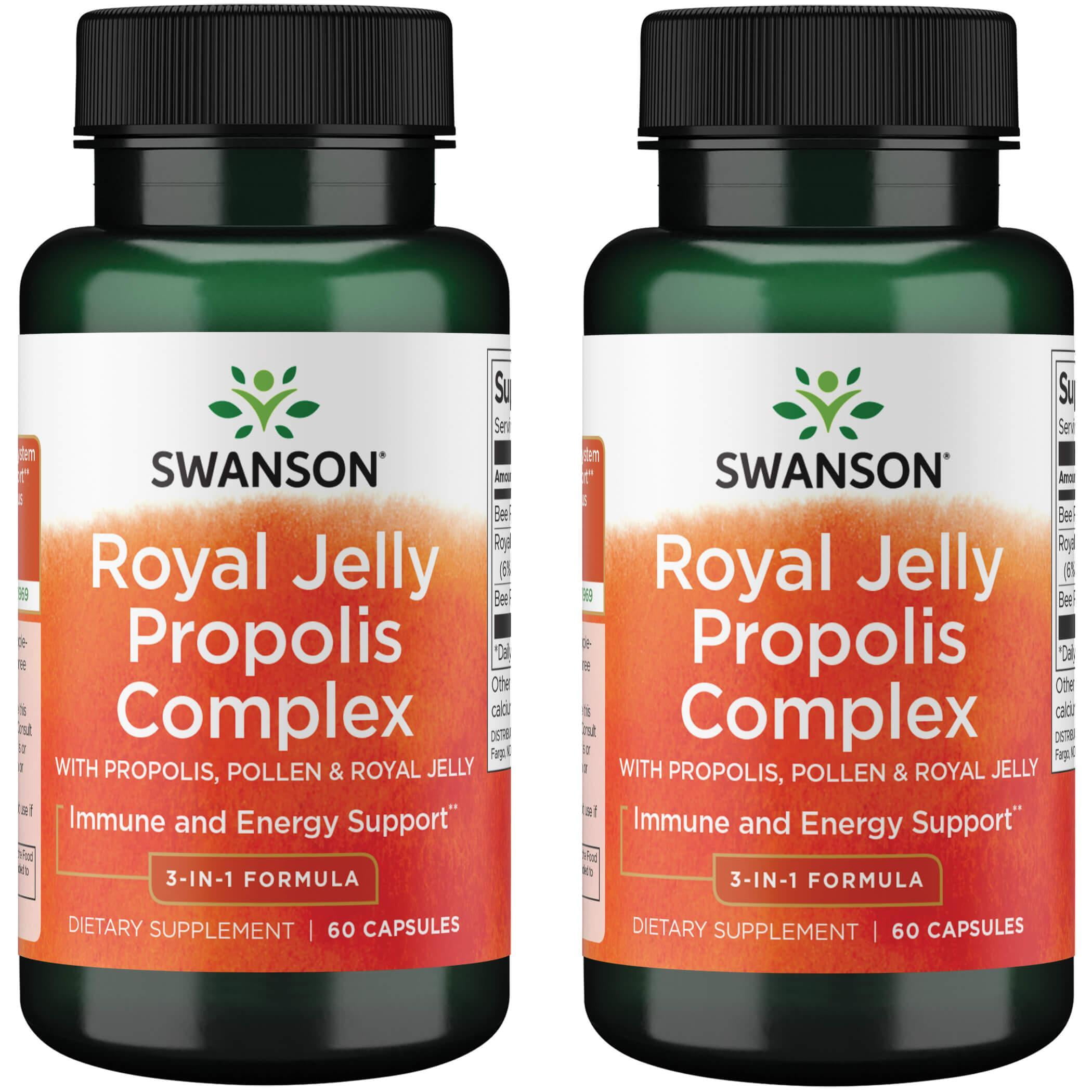 Swanson Royal Jelly Propolis Complex, Bee Extract Benefits, Immune ...