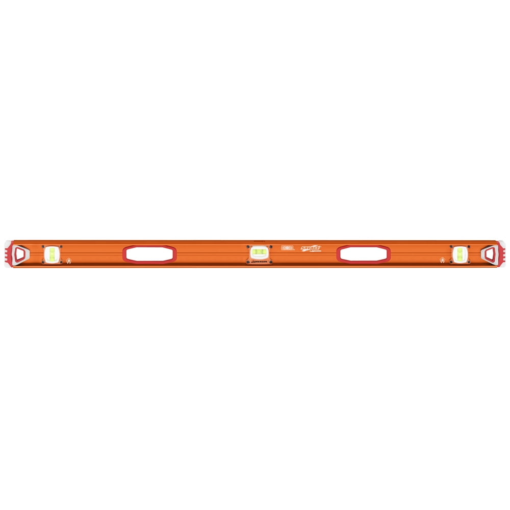 Swanson SAVAGE 48 inch Magnetic I-Beam Level with Gelshock End Caps ...