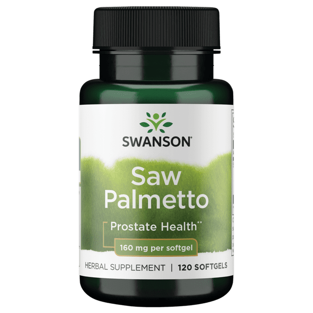Swanson Saw Palmetto 160 mg 120 Softgels - Walmart.com