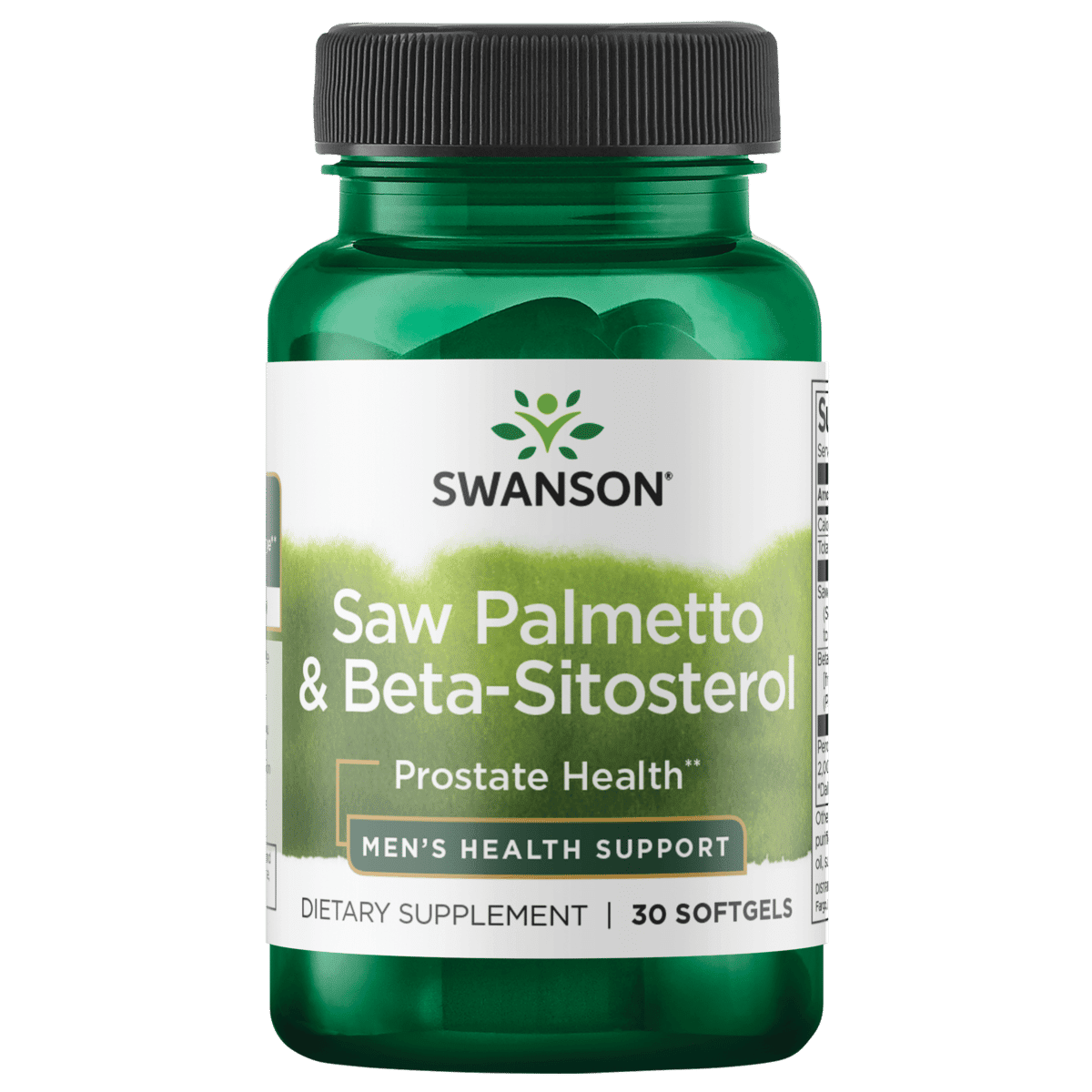 Swanson Saw Palmetto and Beta Sitosterol 30 Softgels - Walmart.com
