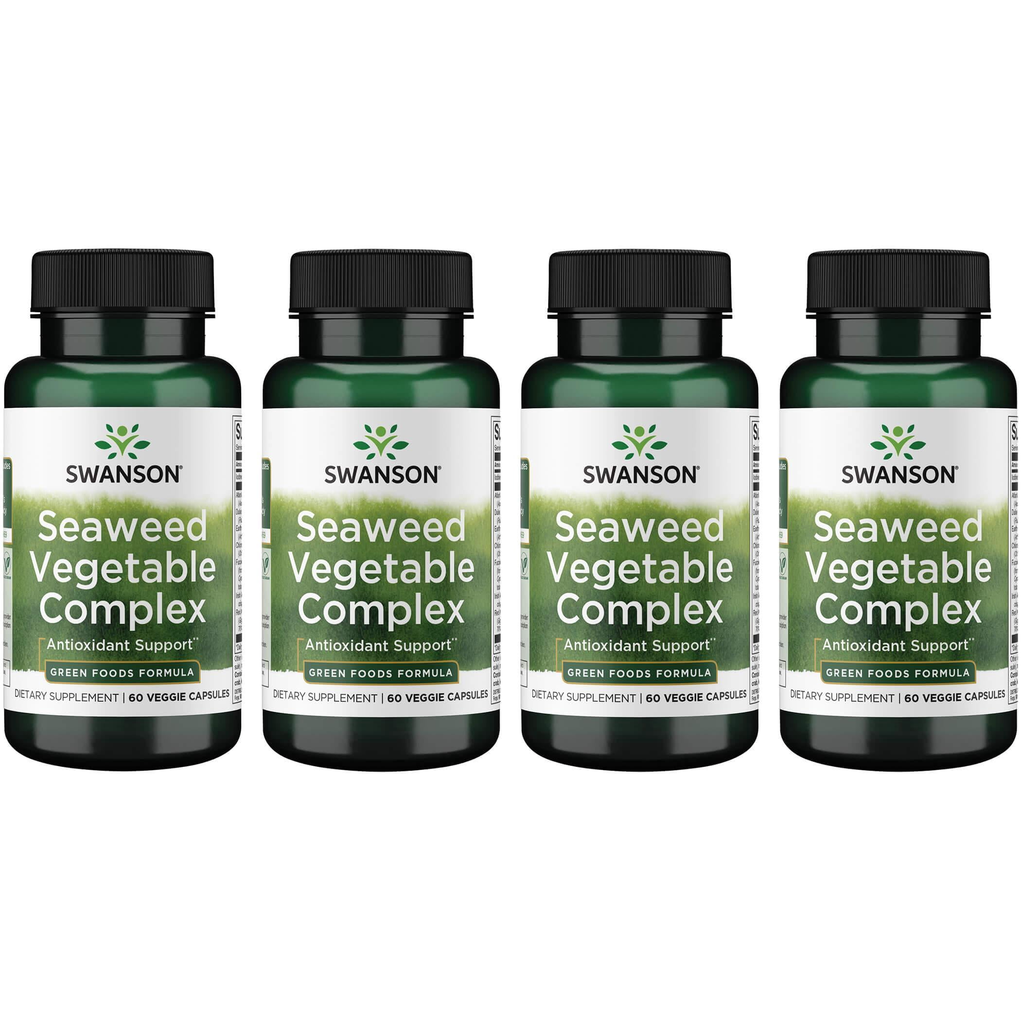 Swanson Health Formula, Seaweed Vegetable Complex Supplement Capsules ...
