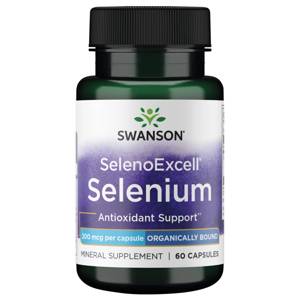 Swanson SelenoExcell Selenium 200 Mcg, Organically Bound, High ...