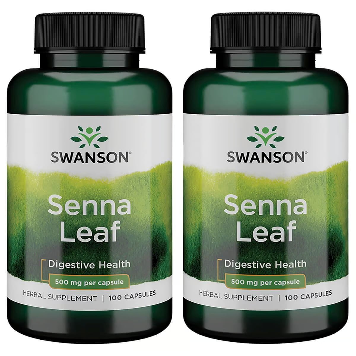 Swanson Senna Leaf 500 Milligrams 100 Capsules (2 Pack) - Walmart.com