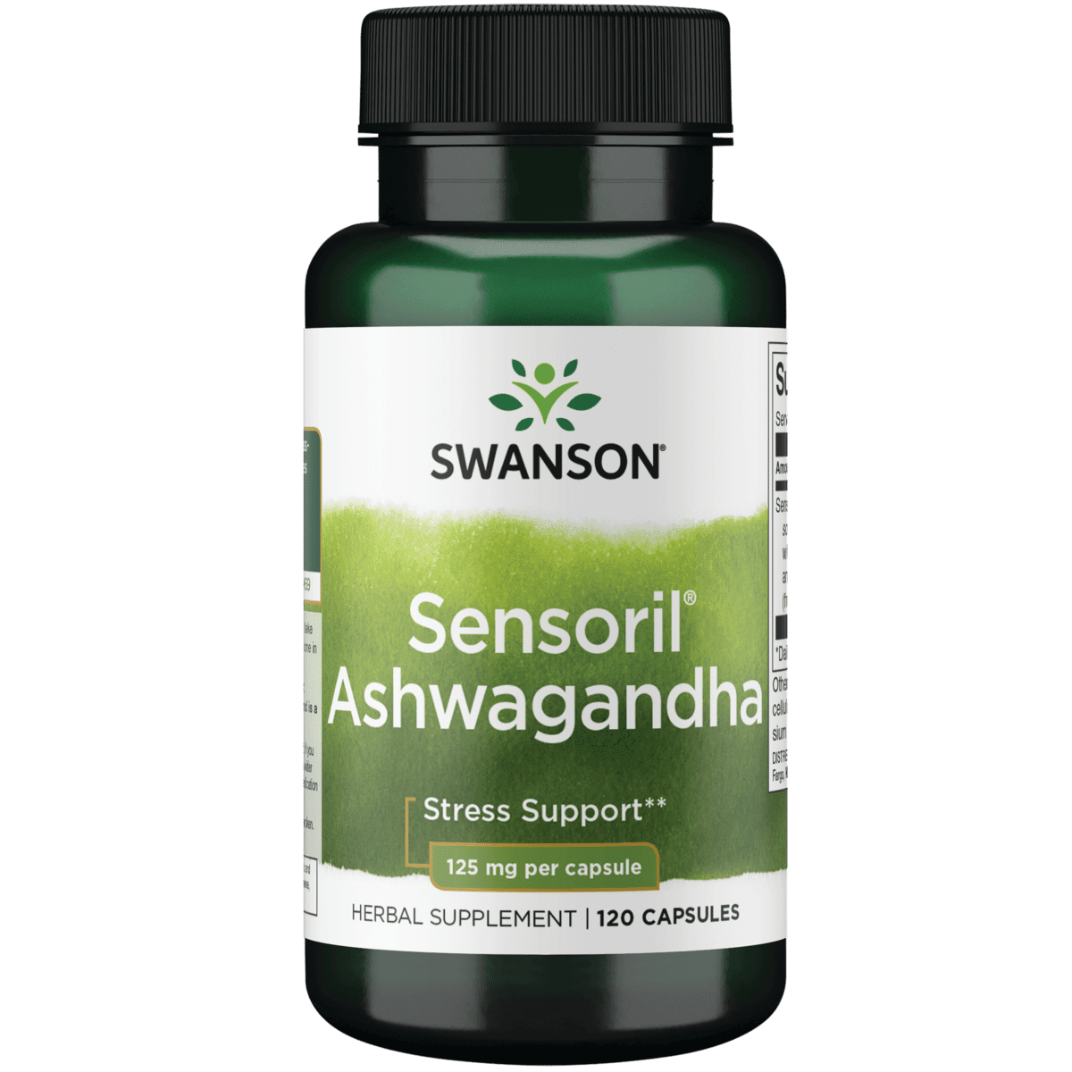 Swanson Naturals Sensoril Ashwagandha 125 mg, Stress Relief, 120 ...