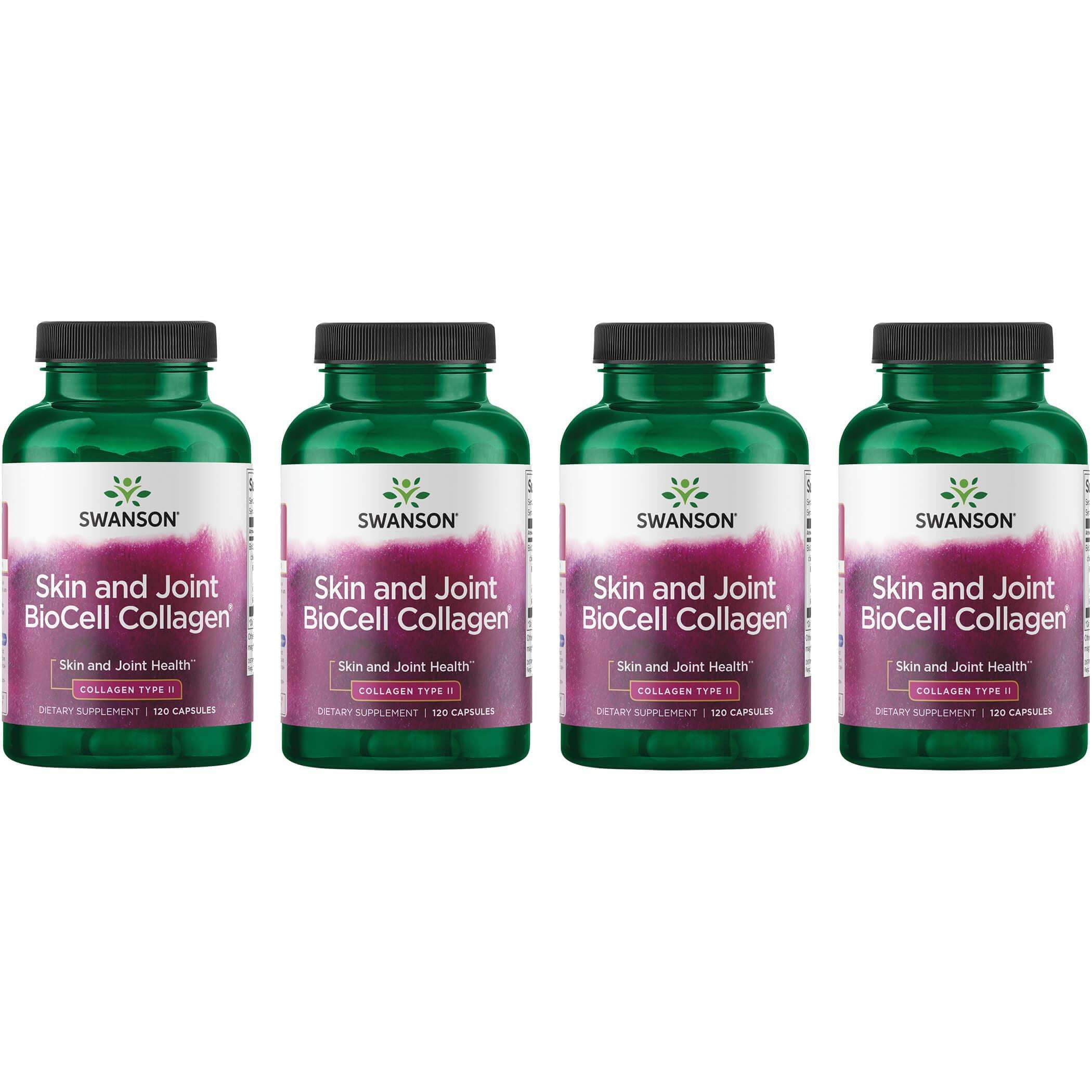 Swanson Biocell Collagen Type II, Hyaluronic Acid Supplements for Skin ...