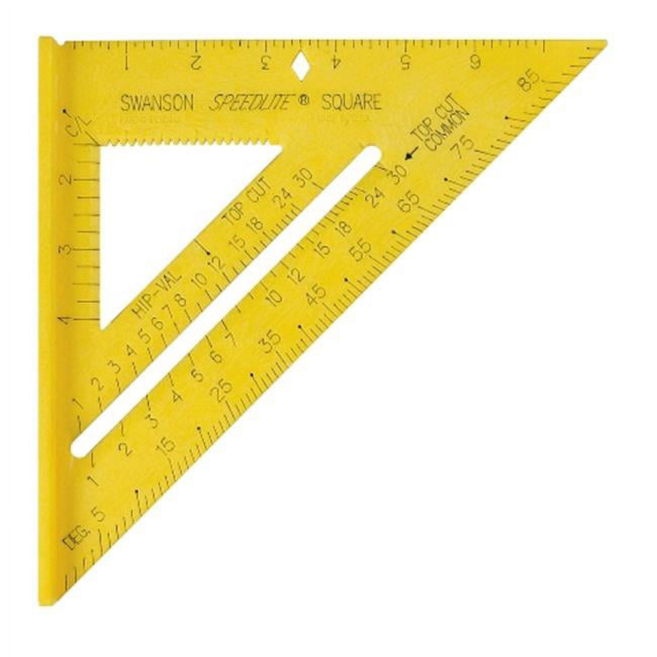 Swanson Speedlite Square, Yellow, 8 in. - Walmart.com