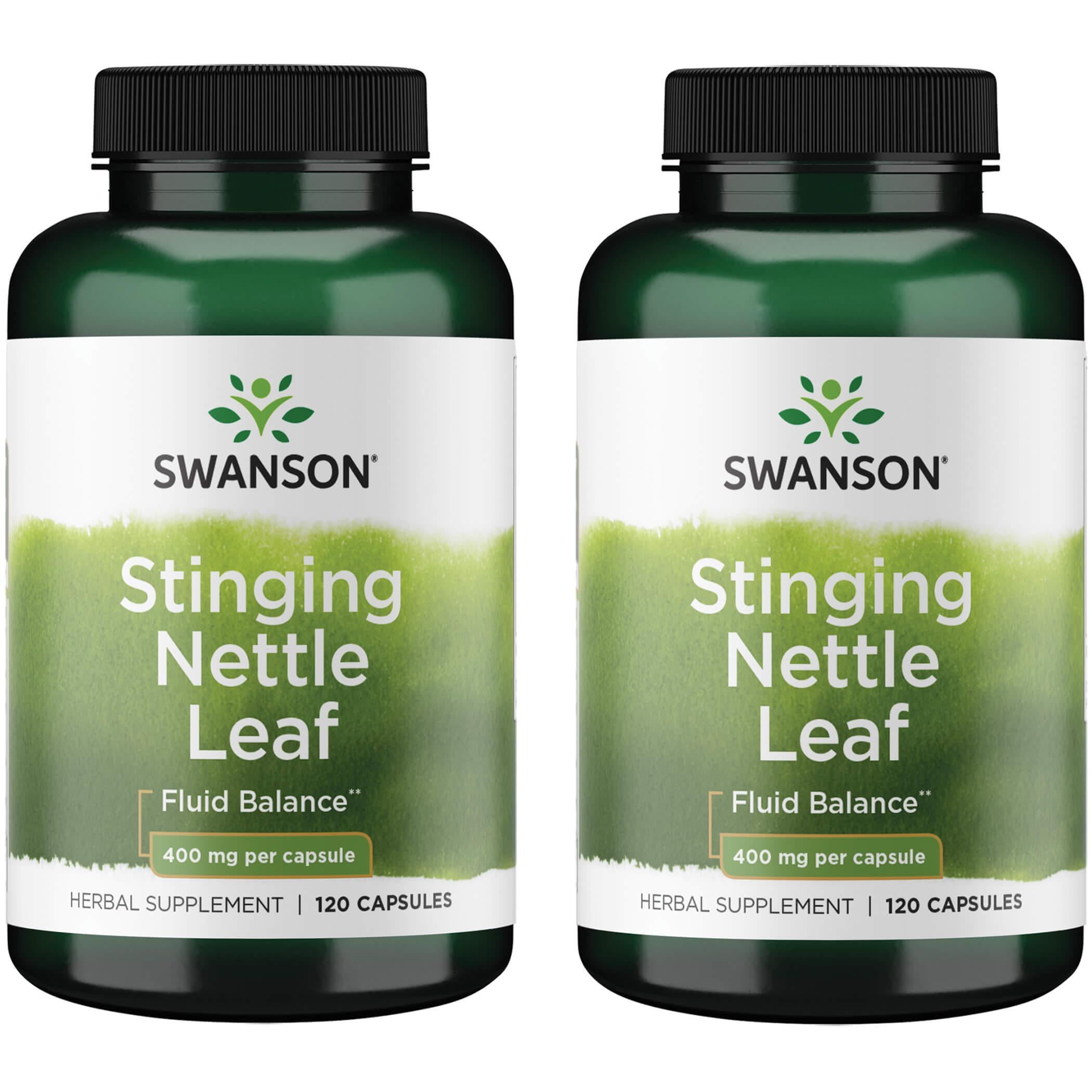 Swanson Stinging Nettle Leaf (Urtica Dioica) - Herbal Supplement ...
