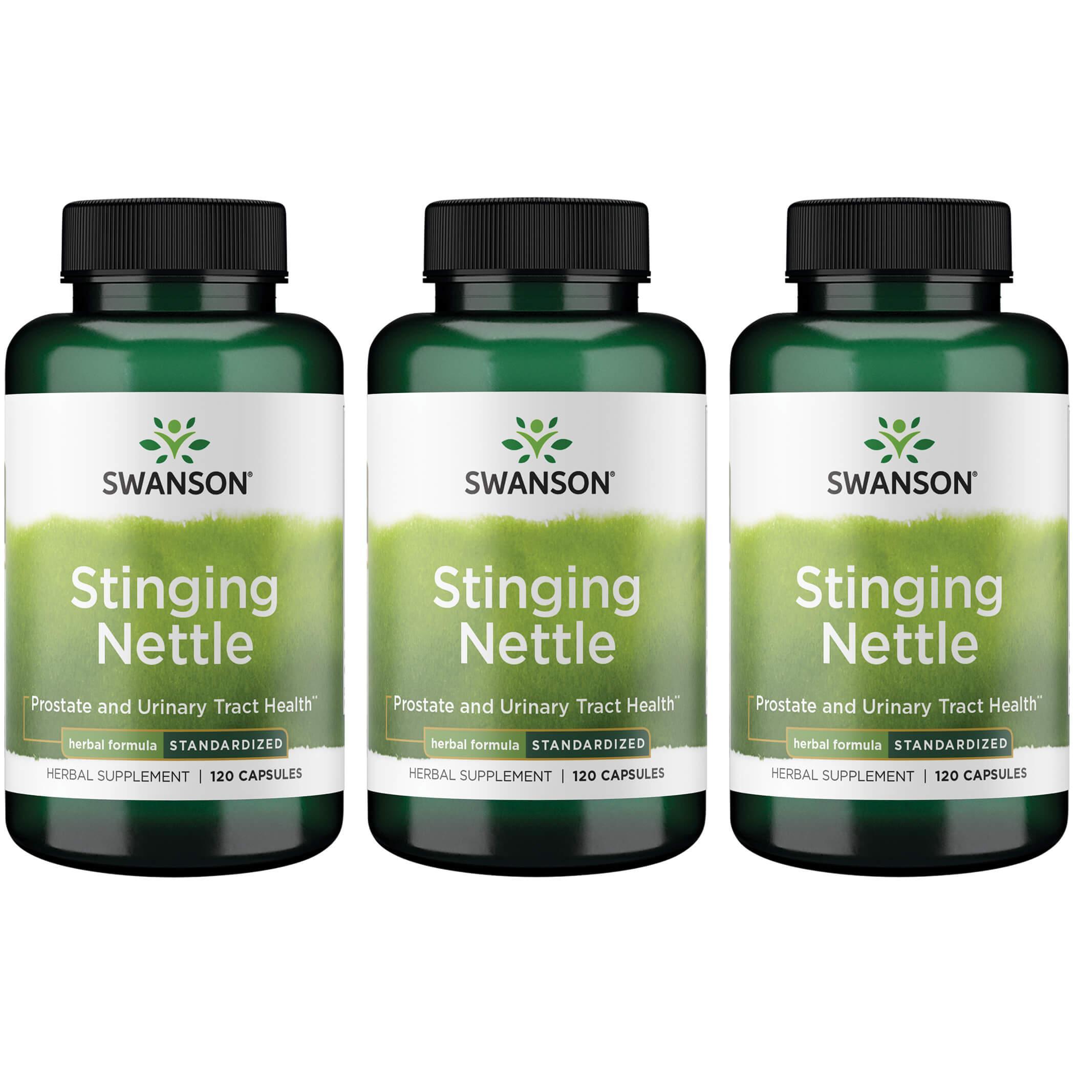 Swanson Stinging Nettle Extract Root Capsules - Standardized 120 Caps ...