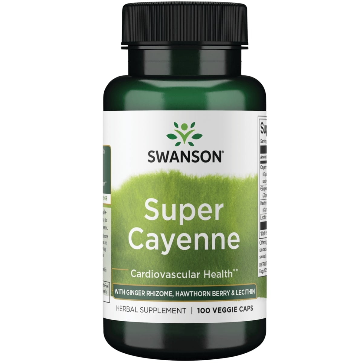 Swanson Super Cayenne 100 Veggie Capsules - Walmart.com