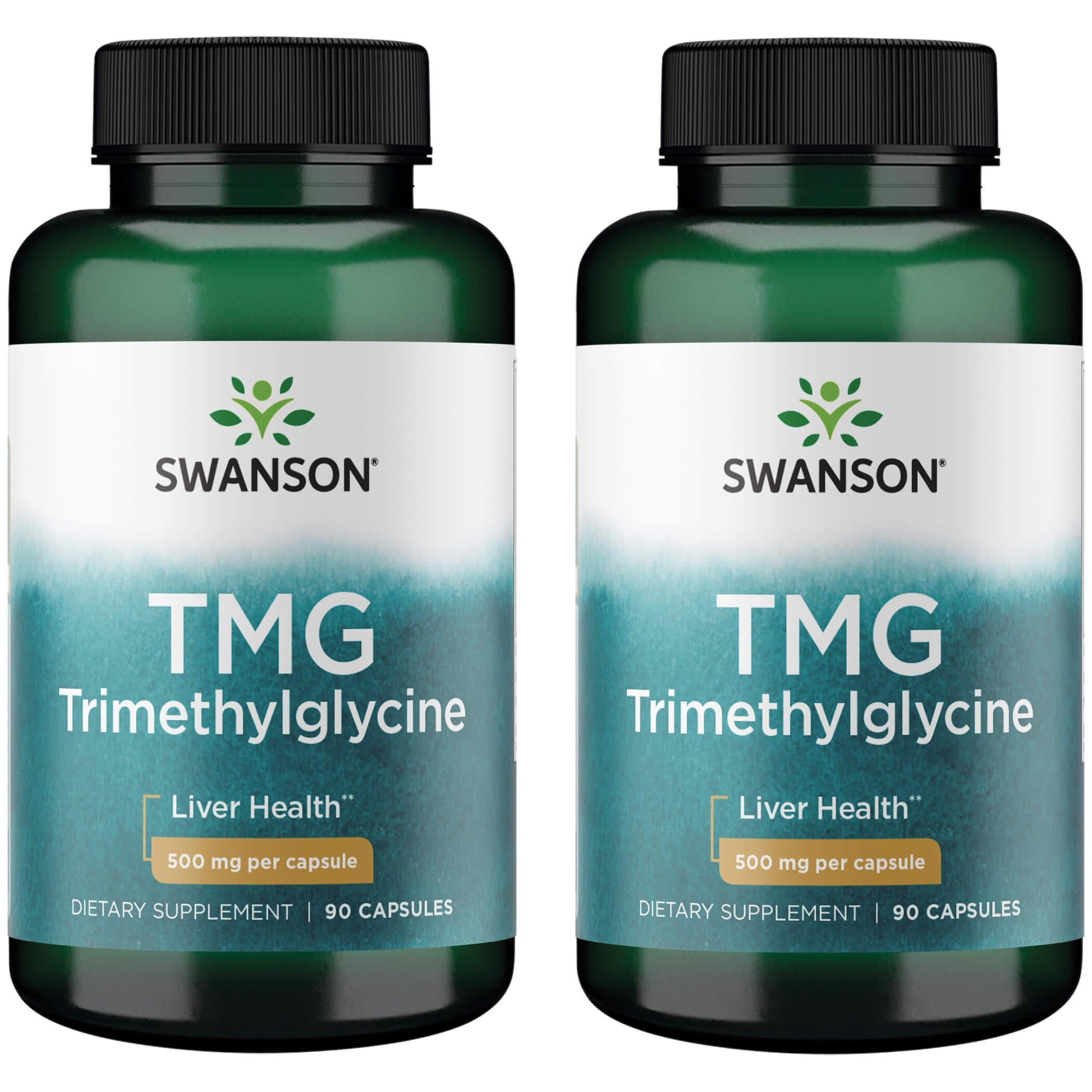 Swanson TMG Trimethylglycine - Amino Acid Supplement Promoting Healthy ...