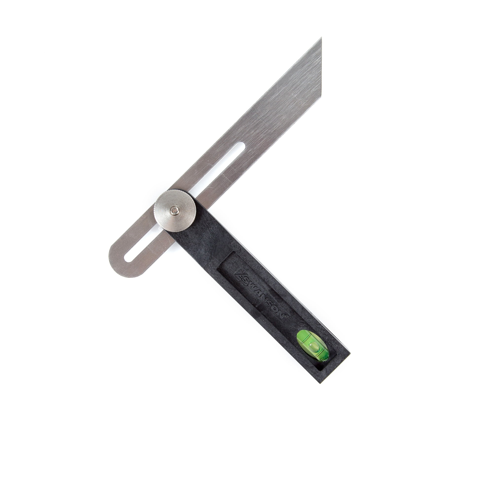 Swanson 8-Inch Sliding T-Bevel, Stainless Rule, Vial for Leveling (1 Pc ...