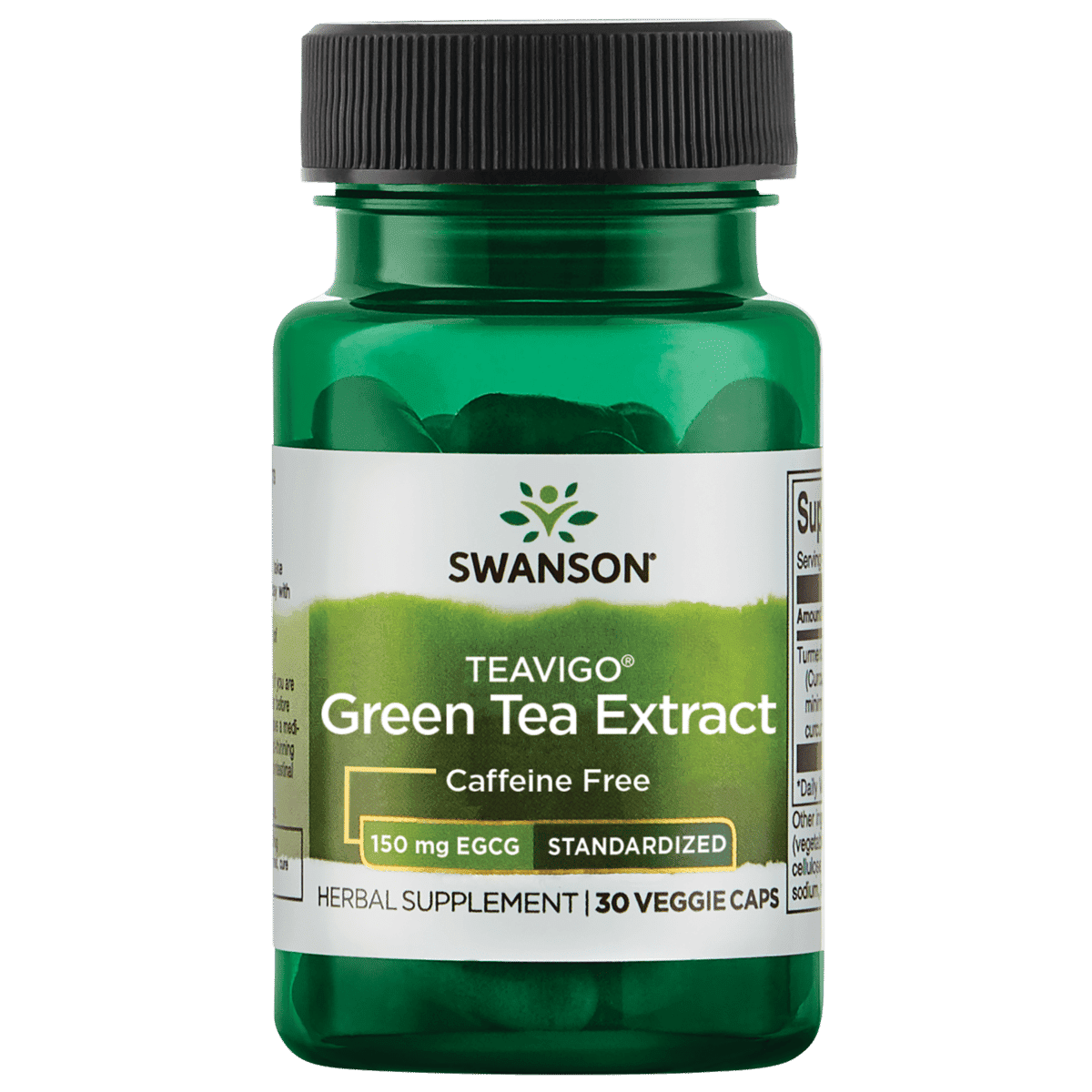 Swanson Teavigo Green Tea Extract 30 Veggie Capsules - Walmart.com