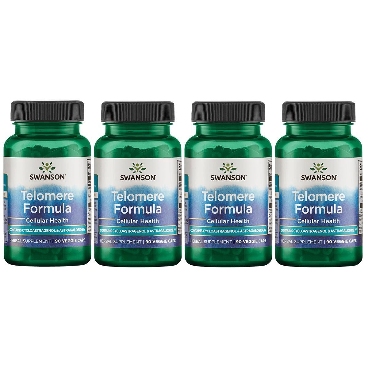 Swanson Telomere Formula Supplement, Support for Cellular Health, 90 ...