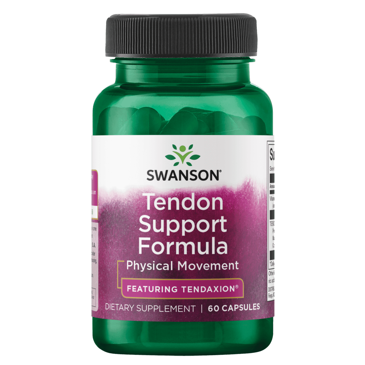 Swanson Health Tendon Support Formula - Collagen Supplement Pills, 60 ...
