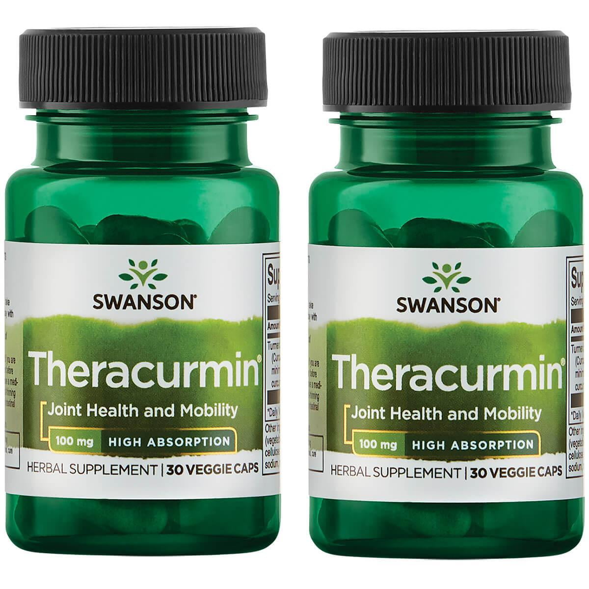 Swanson High Absorption Theracurmin 100mg - Inflammation Supplement ...