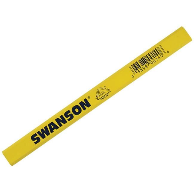 Swanson Tool 5 Count Yellow Carpenter Pencils - Walmart.com