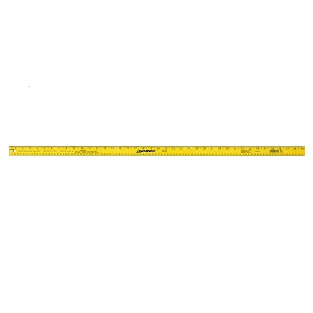Swanson Tool Co 100 centimeter Bright Yellow Aluminum Meter Stick ...