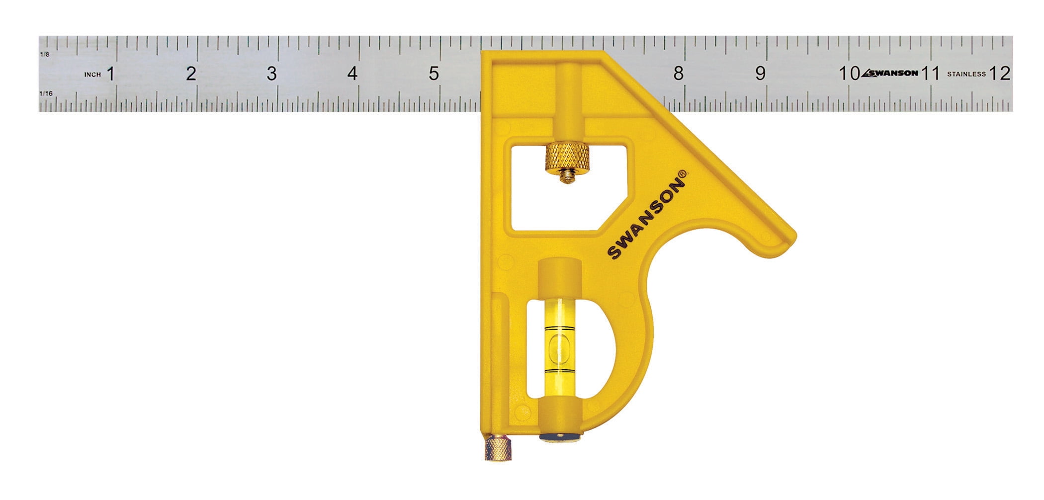 Swanson Tool Co 12-In Speedlite Combination Square w/ Composite Anvil ...