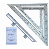 Swanson Tool Co 12 inch Aluminum Speed Square with Layout Bar & Swanson ...