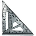 Swanson Tool Co 4 and 1/2 in Solid Aluminum Speed Trim Square w ...