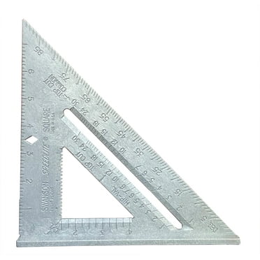 Swanson T001WZ Framing Wizard Folding Aluminum Framing Square - Walmart.com