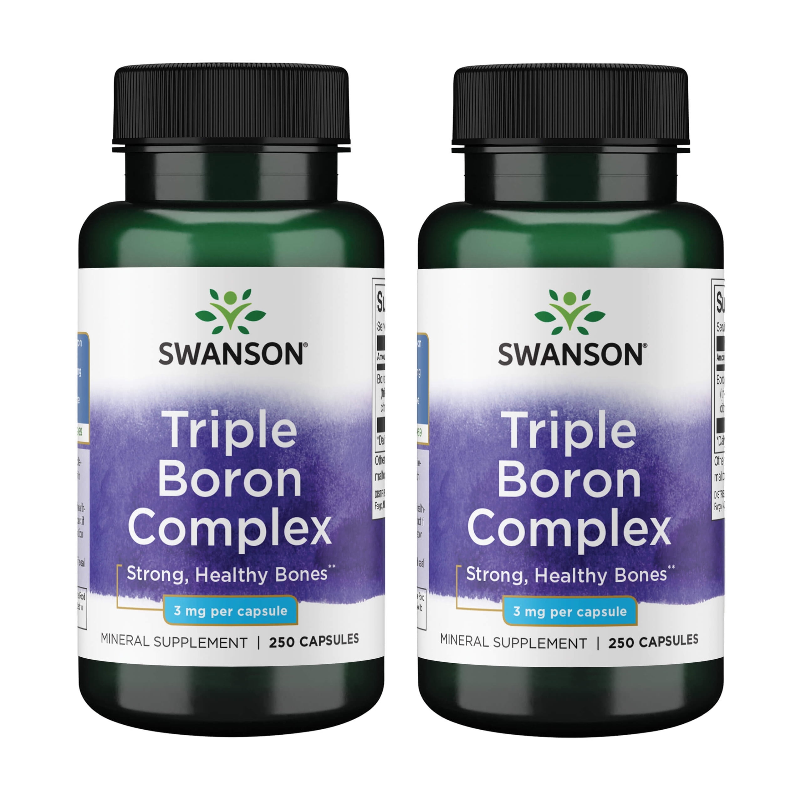 Swanson Triple Boron Complex - Natural Bone Health & Joint Support ...