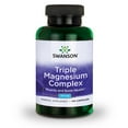 Swanson Triple Magnesium Complex Capsules, 400 mg, Supports Relaxation ...