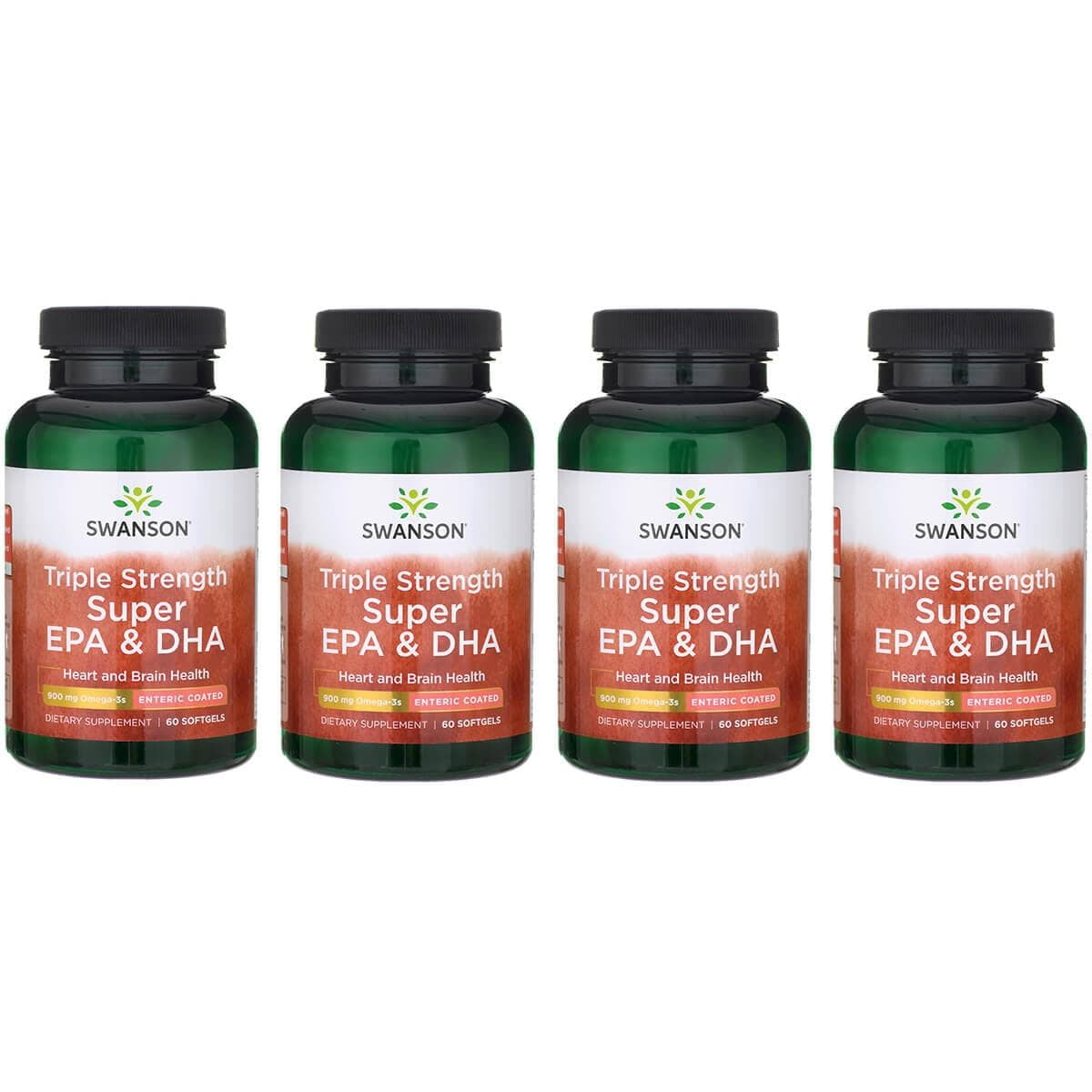 Swanson Triple Strength Super Epa & Dha - Enteric Coated 60 Sgels 4 ...