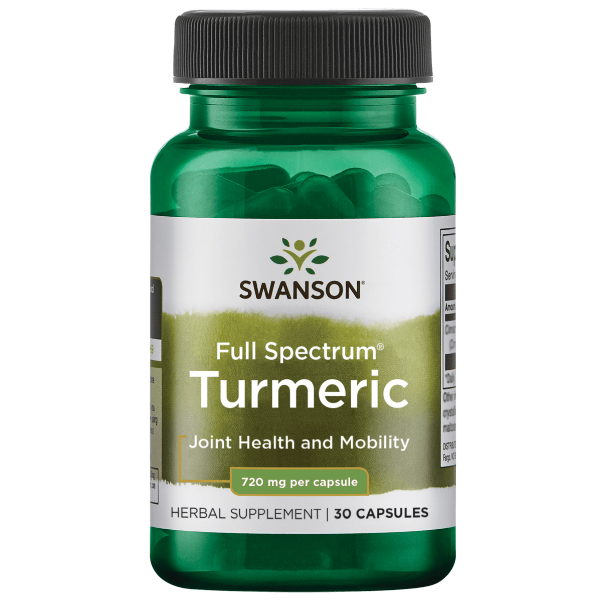 Swanson Turmeric 720 mg 30 Capsules - Walmart.com