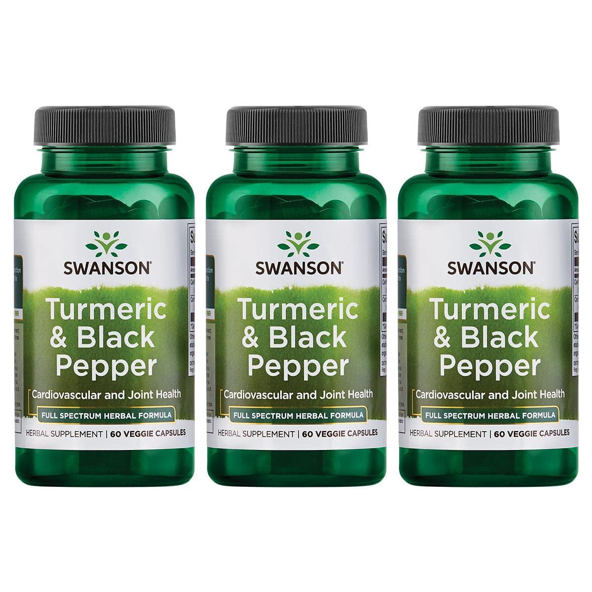 Swanson Turmeric & Black Pepper - Organic Joint Health, Heart Health ...