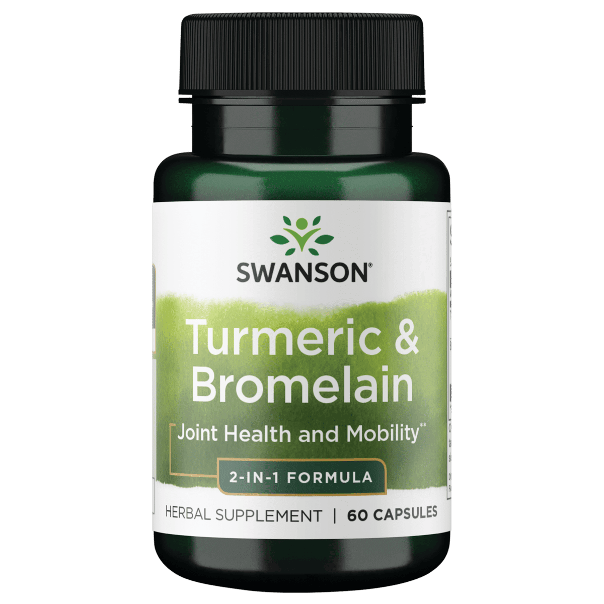 Swanson Turmeric & Bromelain 60 Capsules Supplement - Walmart.com
