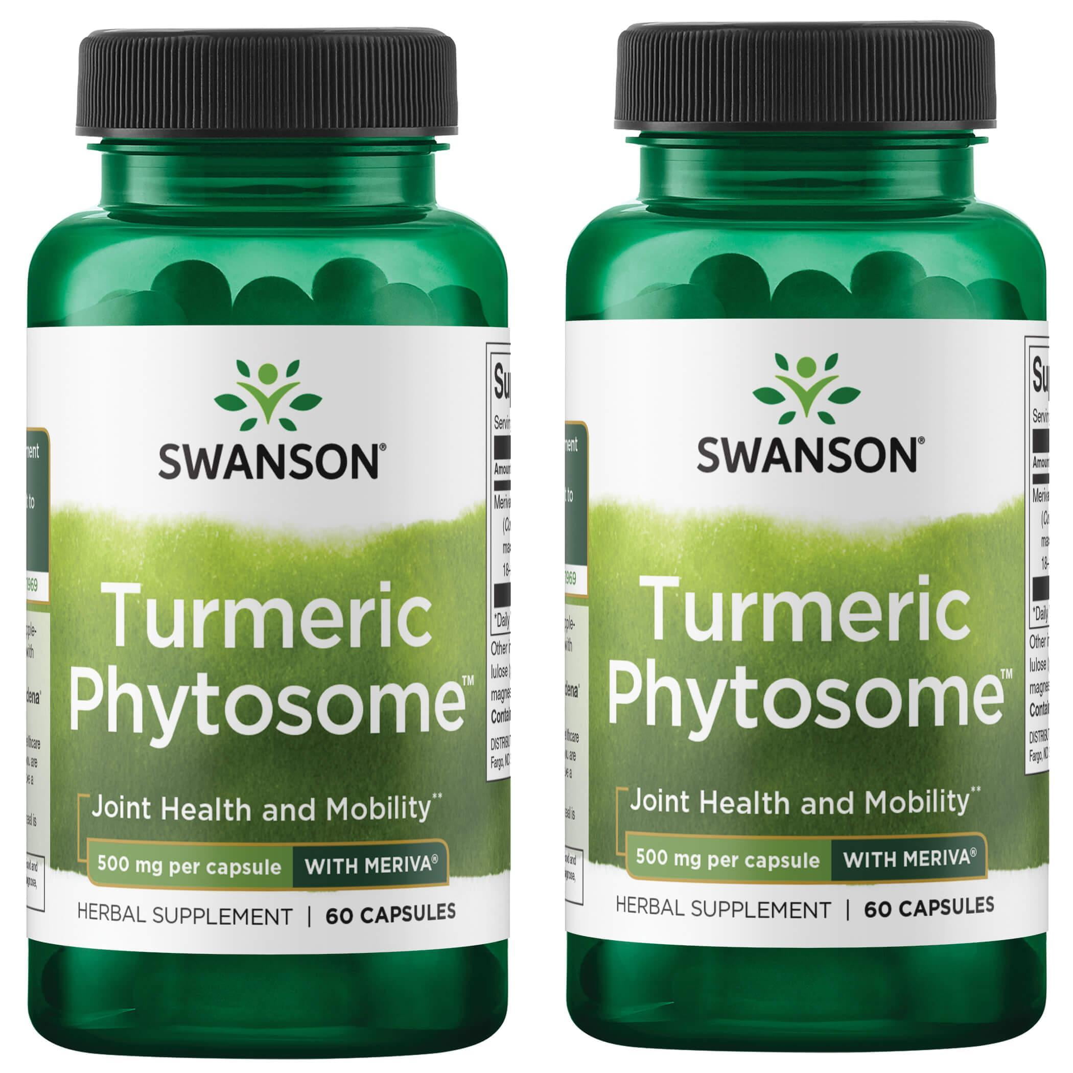 Swanson Natural Anti-Inflammatory Turmeric Phytosome with Meriva 500mg ...