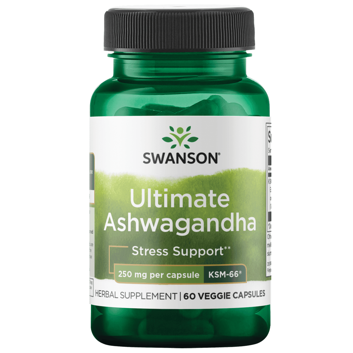 Swanson Ultimate Ashwagandha KSM-66, Herbal Stress Support Supplement ...